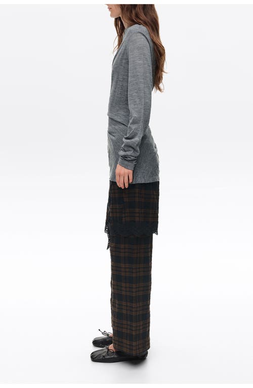 BIMBA Y LOLA Bimba Y Lola Wool Knot Detail T-Shirt